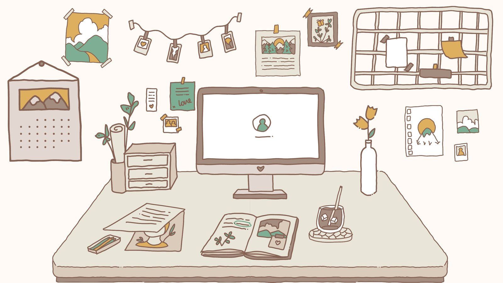 Study Aesthetic Desktop Wallpapers - Top Free Study Aesthetic Desktop ...