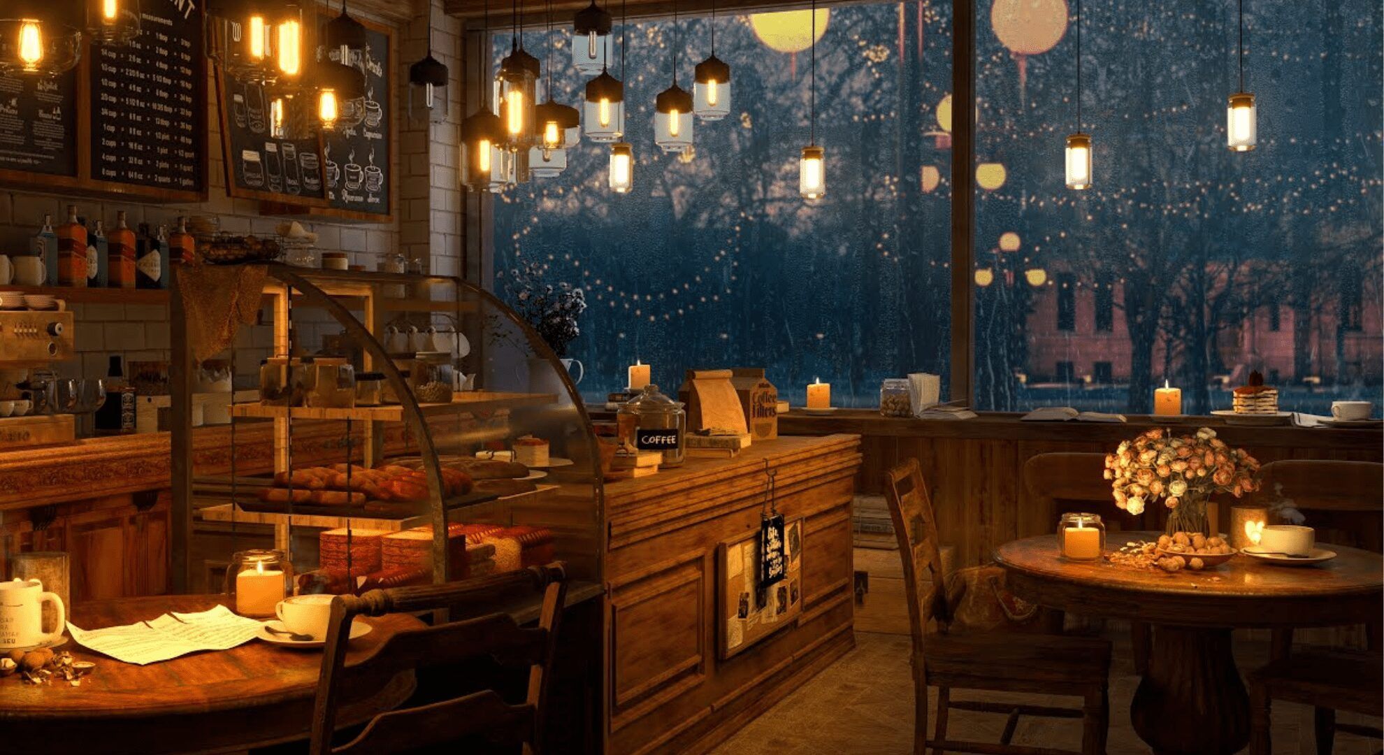 Cozy Coffee Shop Wallpapers - Top Free Cozy Coffee Shop Backgrounds ...