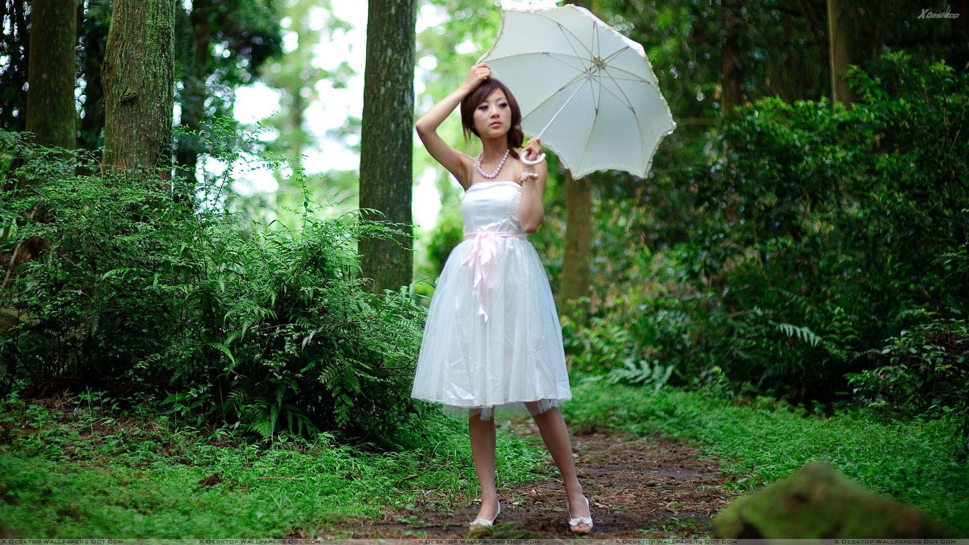 Girl Forest Wallpapers - Top Free Girl Forest Backgrounds - WallpaperAccess