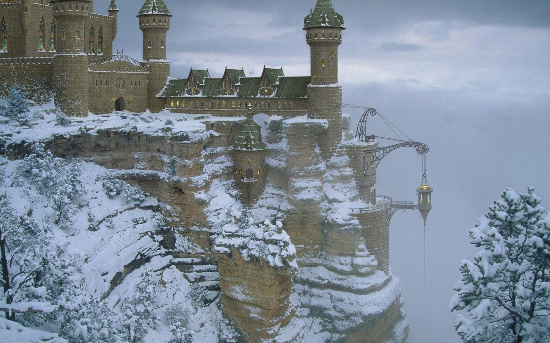 Winter Castle Desktop Wallpapers - Top Free Winter Castle Desktop ...