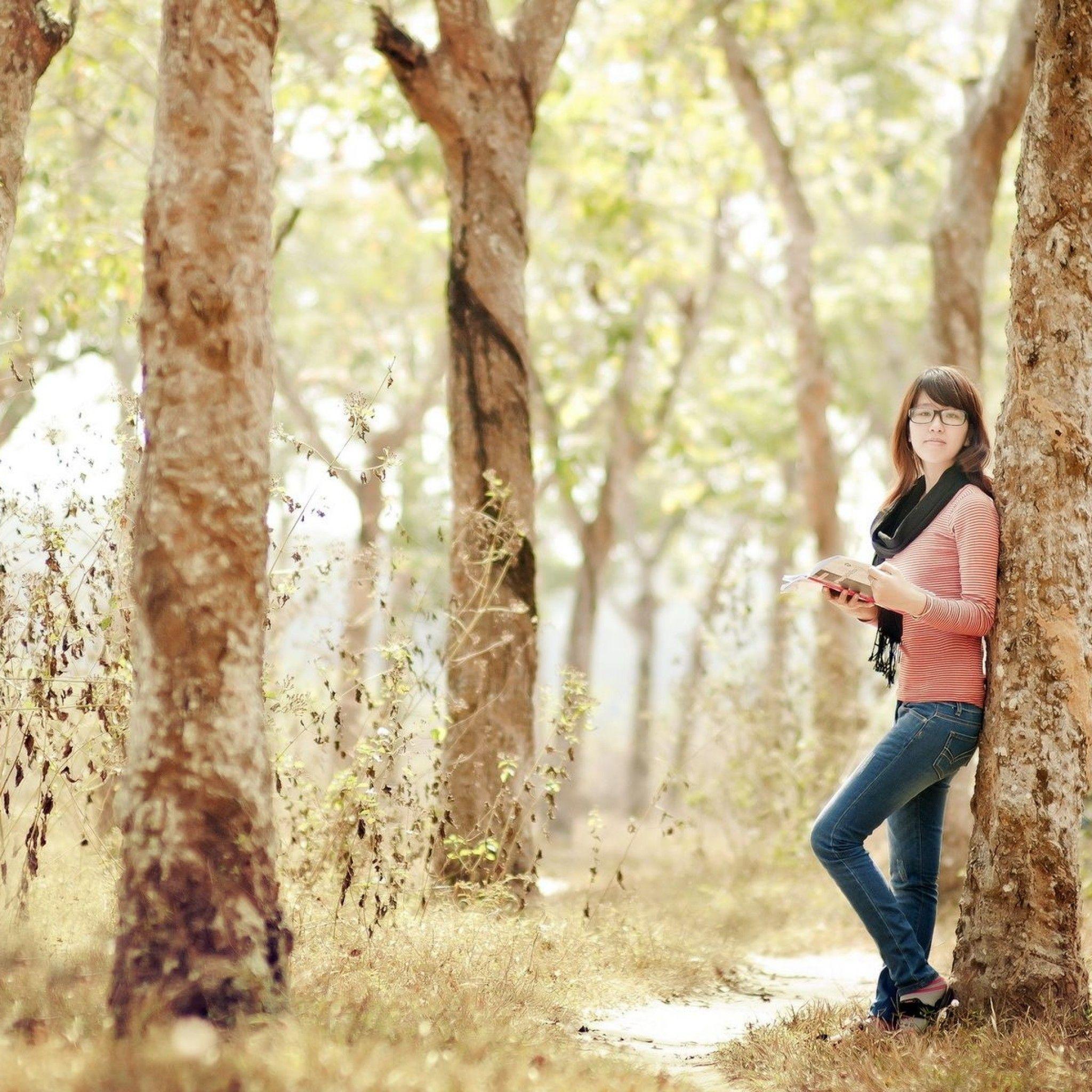 Girl Forest Wallpapers - Top Free Girl Forest Backgrounds - WallpaperAccess