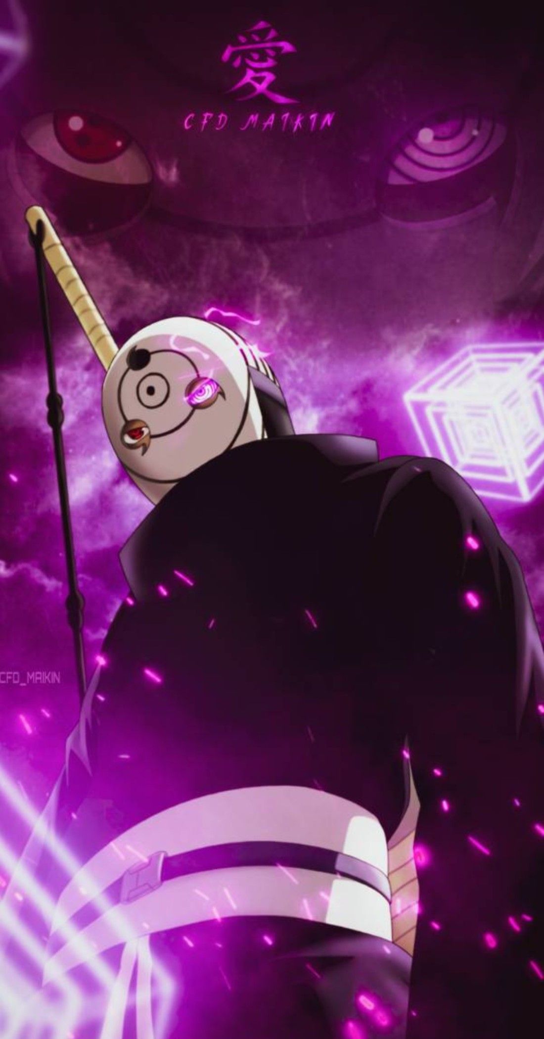 Obito White Mask Wallpapers - Top Free Obito White Mask Backgrounds ...