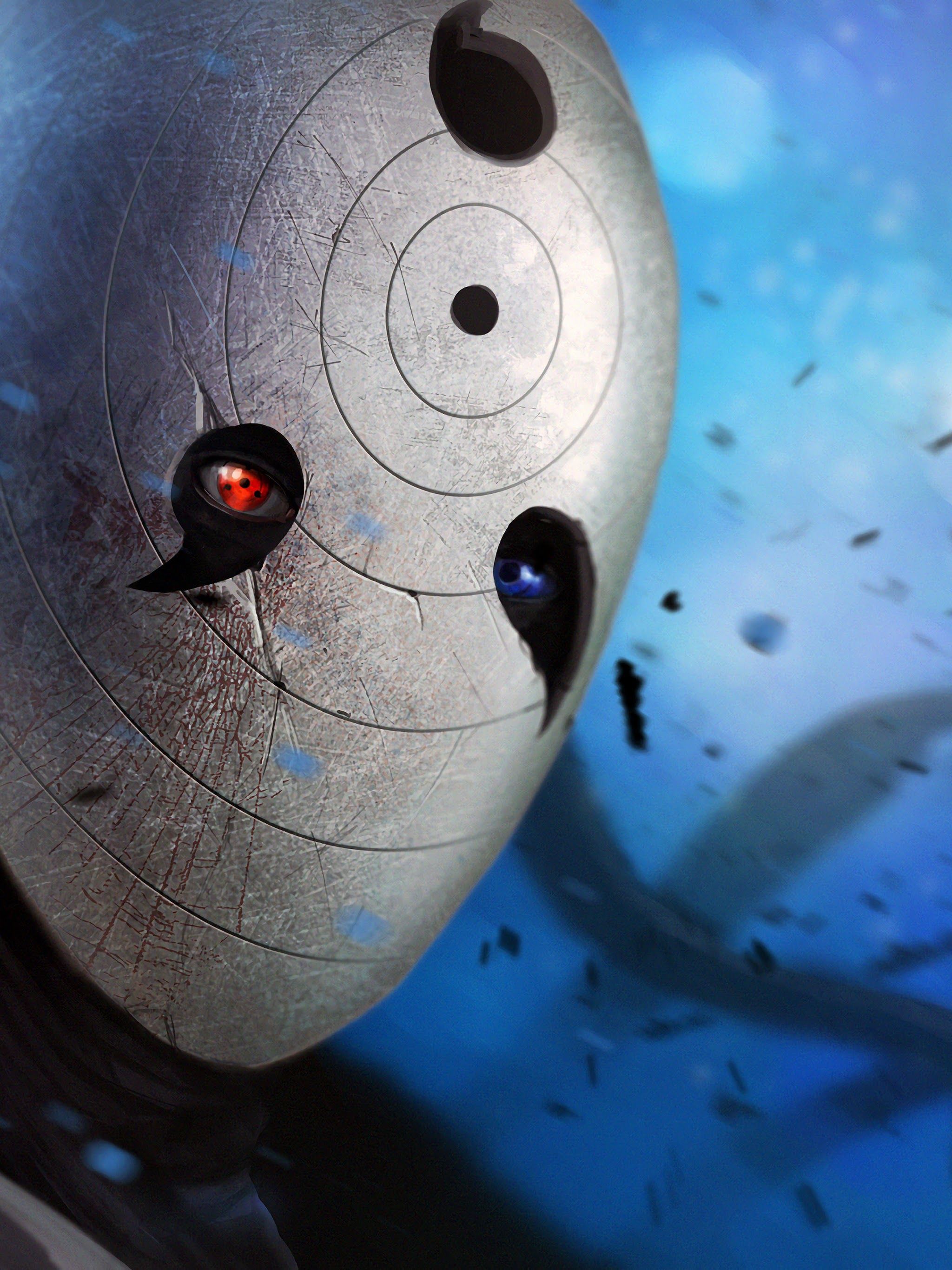 Obito White Mask Wallpapers - Top Free Obito White Mask Backgrounds ...