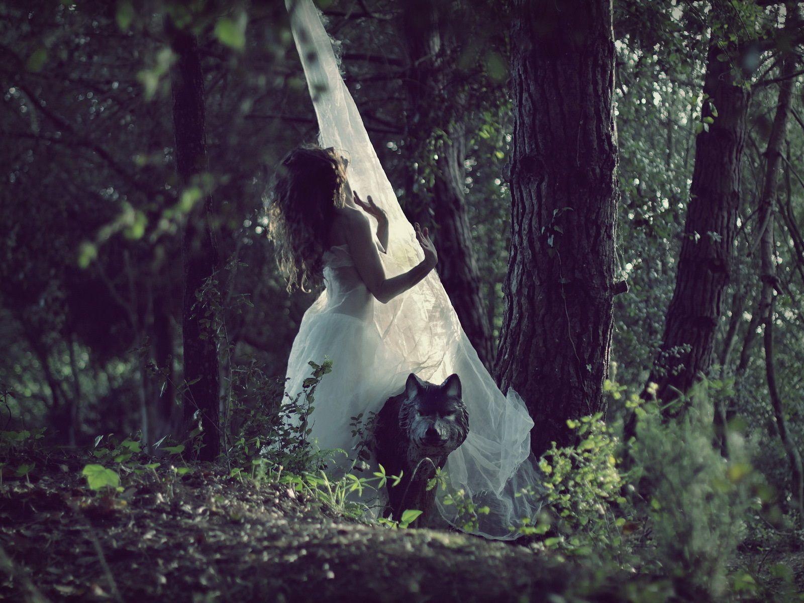 Girl Forest Wallpapers - Top Free Girl Forest Backgrounds - WallpaperAccess