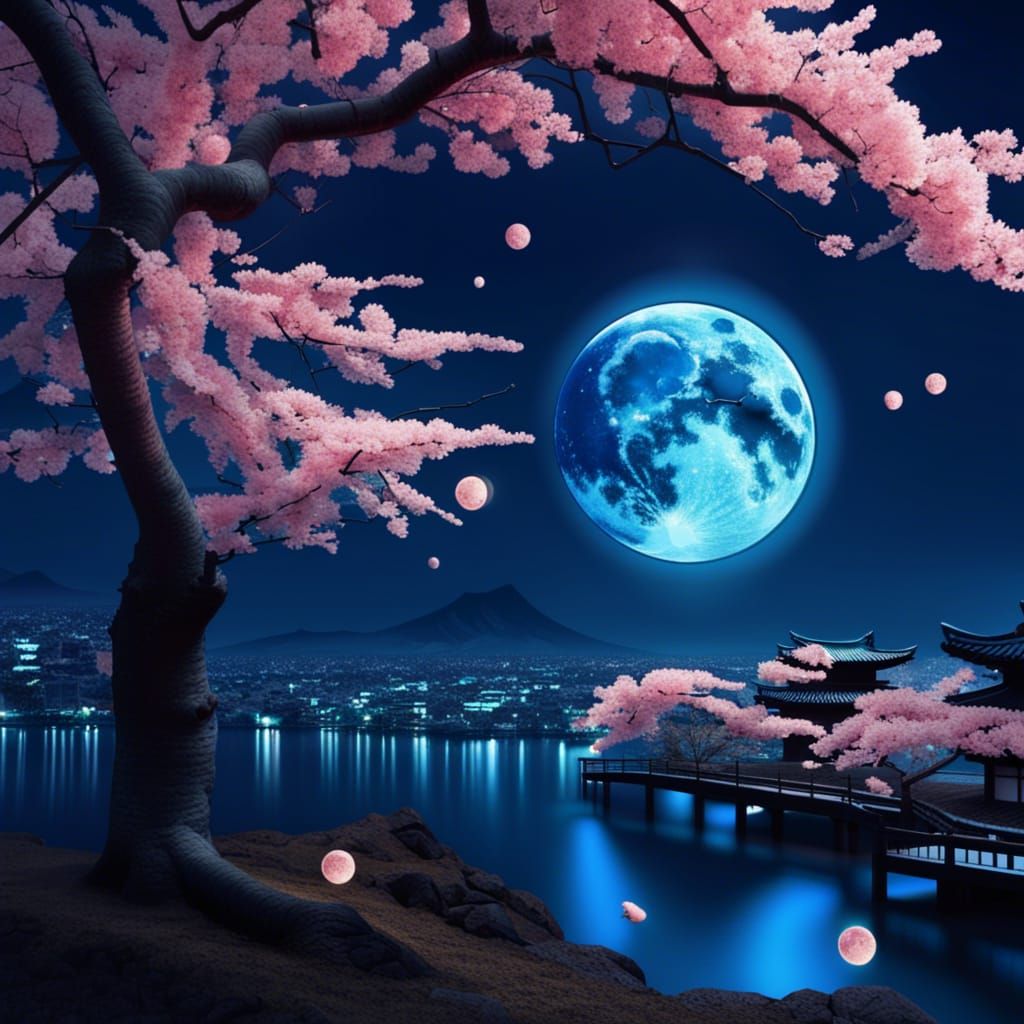 Japanese Moon Wallpapers - Top Free Japanese Moon Backgrounds ...