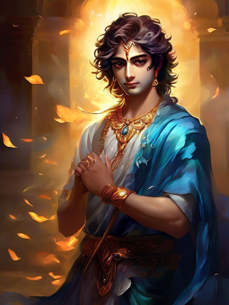 Lord Krishna Anime Wallpapers - Top Free Lord Krishna Anime Backgrounds ...