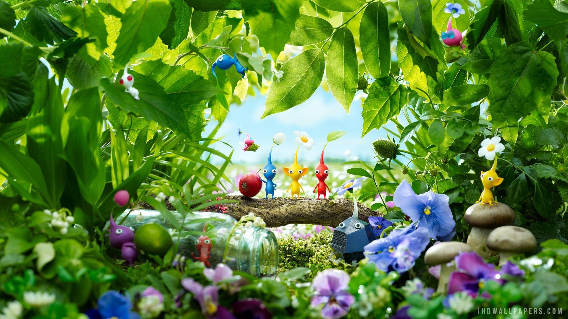 Pikmin 4 Wallpapers - Top Free Pikmin 4 Backgrounds - WallpaperAccess