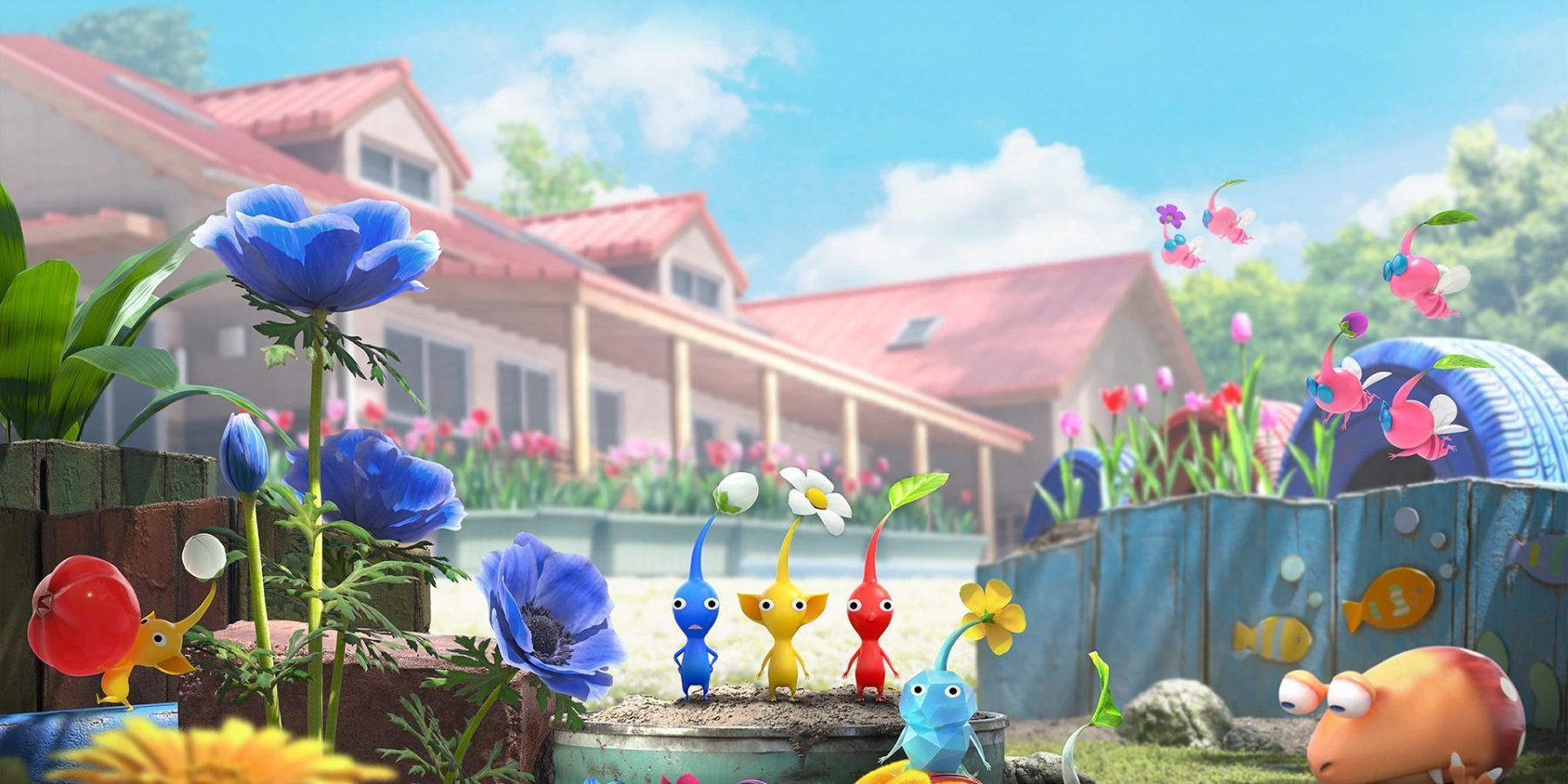 Pikmin 4 Wallpapers - Top Free Pikmin 4 Backgrounds - WallpaperAccess