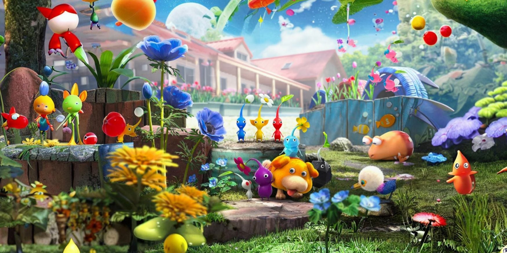 Pikmin 4 Wallpapers - Top Free Pikmin 4 Backgrounds - WallpaperAccess