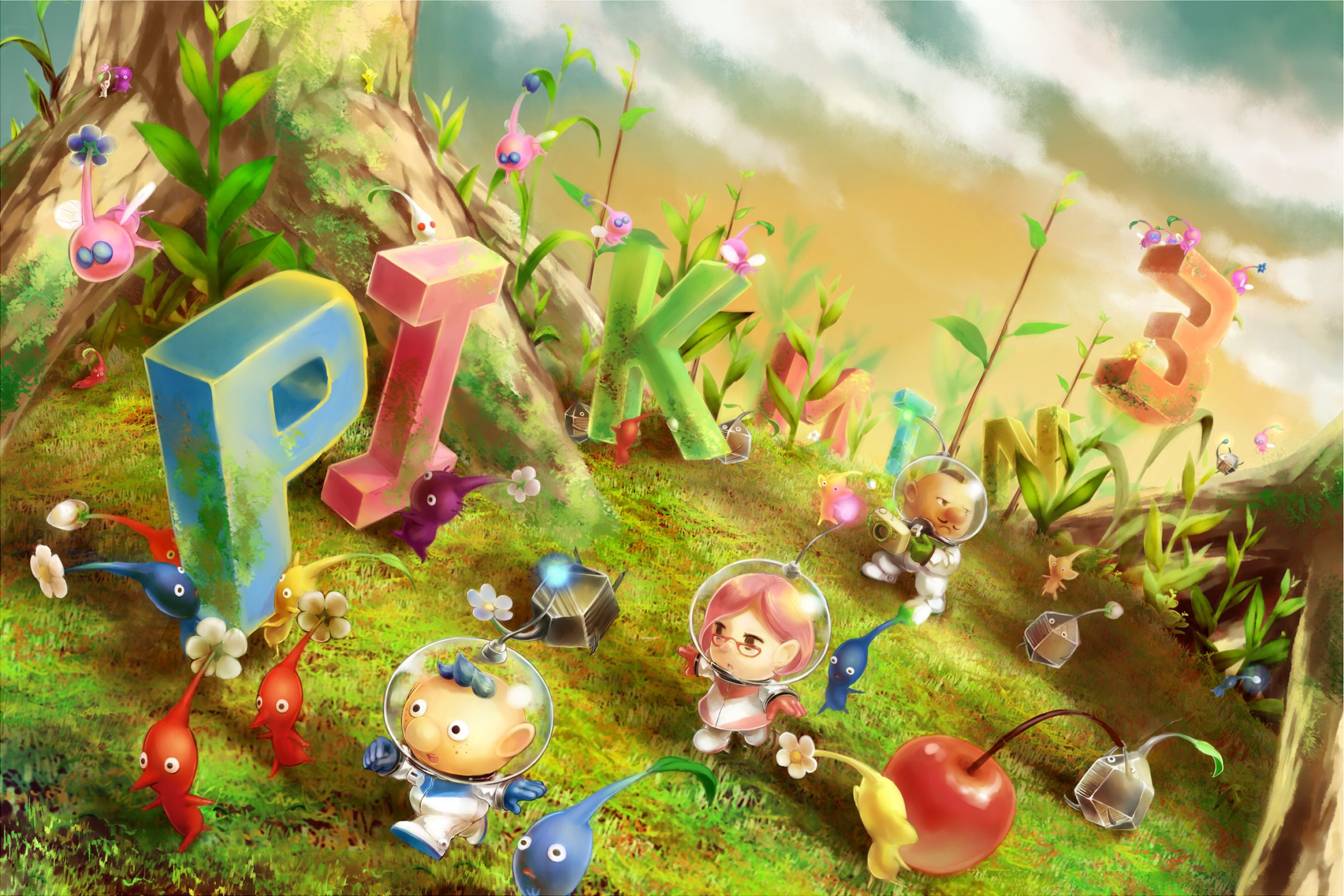 Pikmin 4 Wallpapers - Top Free Pikmin 4 Backgrounds - WallpaperAccess