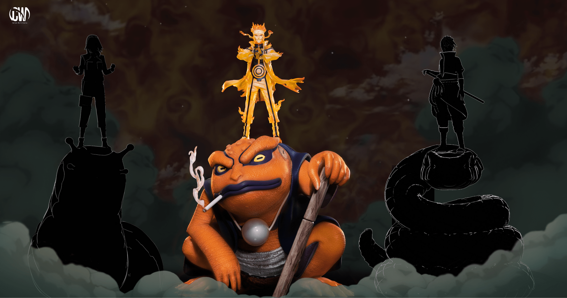 Naruto Gamakichi Wallpapers - Top Free Naruto Gamakichi Backgrounds - WallpaperAccess