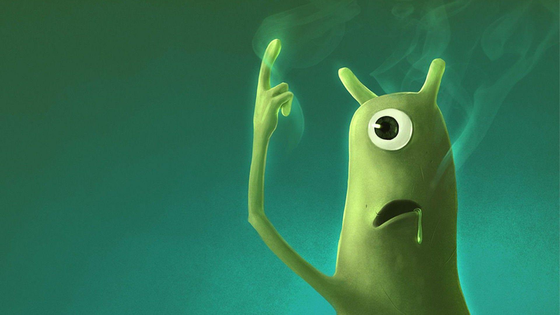 Funny Alien Desktop Wallpapers - Top Free Funny Alien Desktop ...