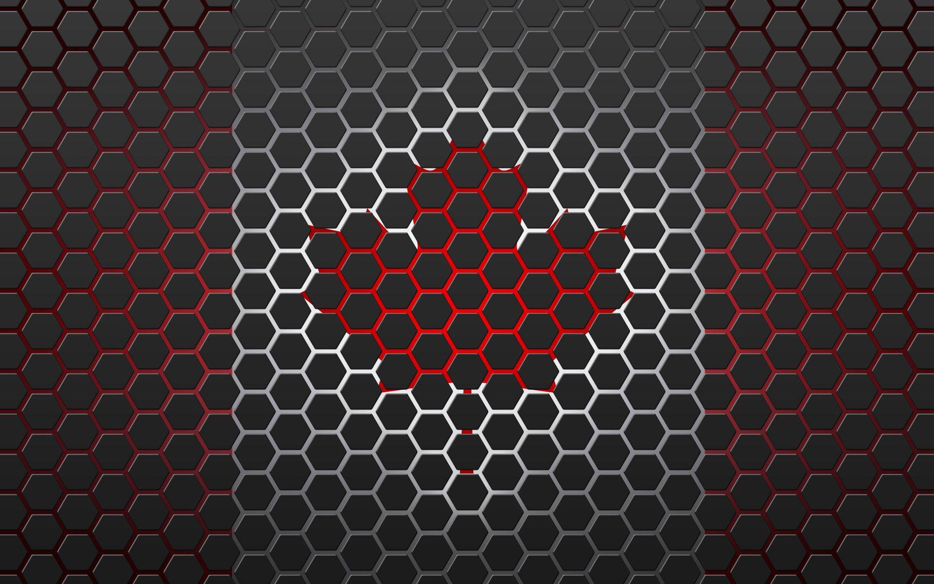 Red Hexagon Wallpapers - Top Free Red Hexagon Backgrounds - WallpaperAccess
