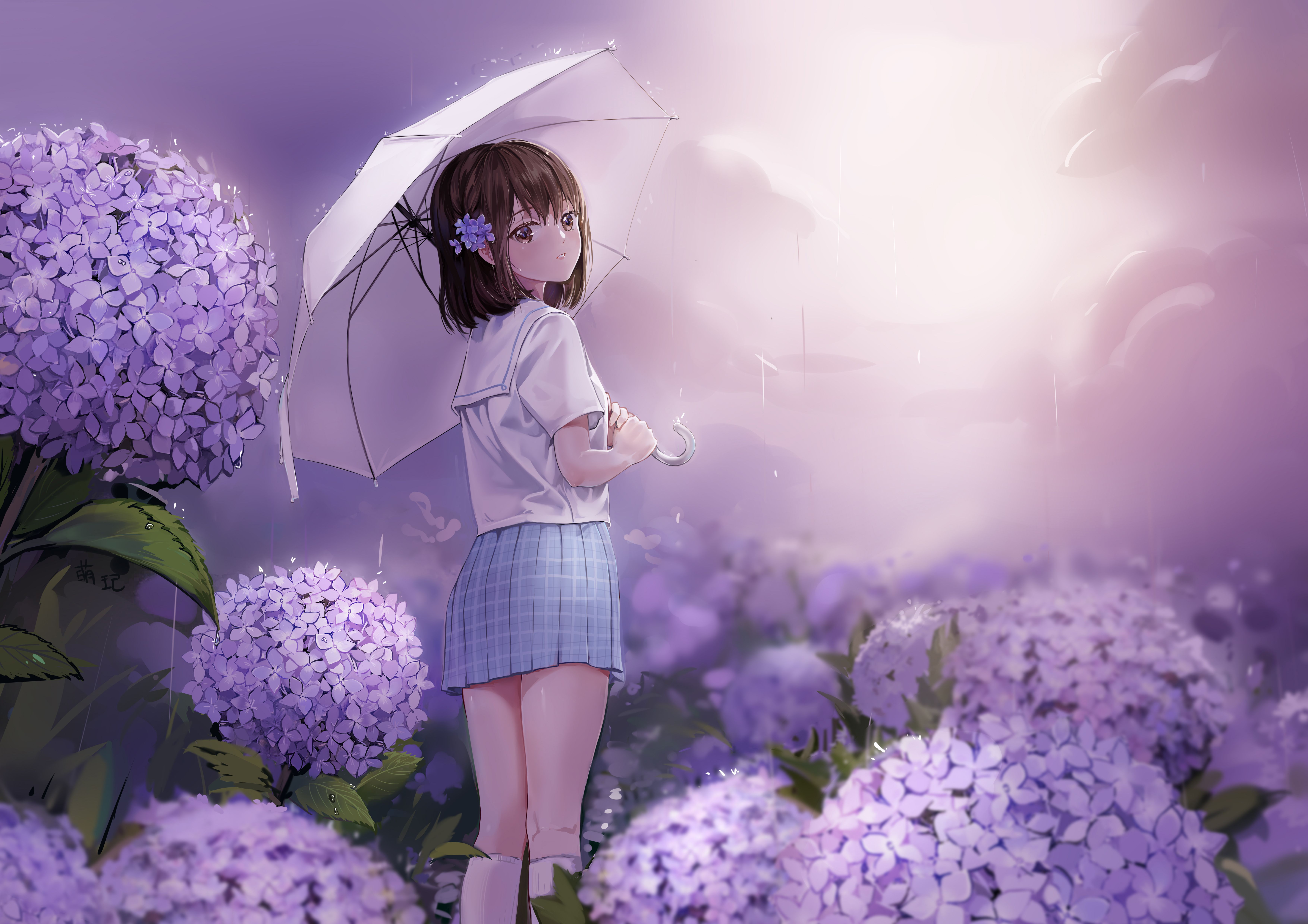 Lavender Anime Wallpapers - Top Free Lavender Anime Backgrounds ...