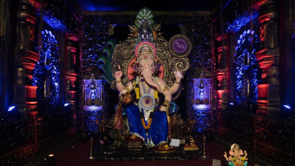 Mumbai Ganpati Wallpapers - Top Free Mumbai Ganpati Backgrounds ...