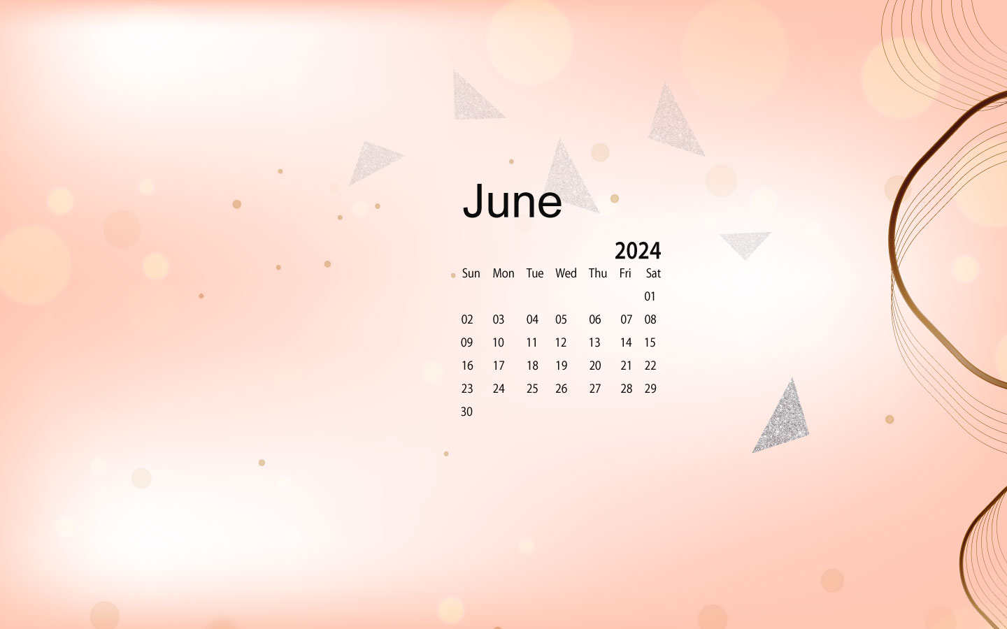 June 2024 Calendar Wallpapers - Top Free June 2024 Calendar Backgrounds ...