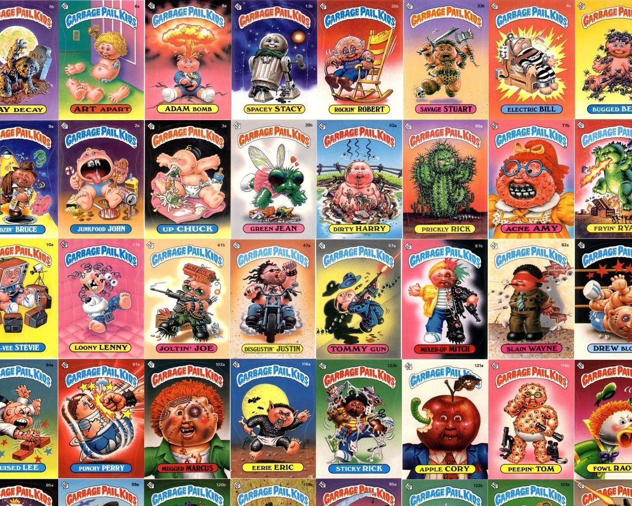 Garbage Pail Kids Wallpapers - Top Free Garbage Pail Kids Backgrounds ...