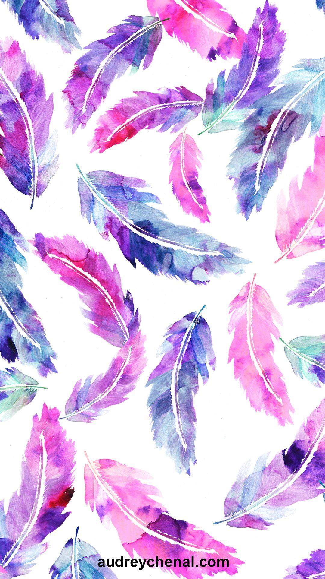 Purple Feathers Wallpapers - Top Free Purple Feathers Backgrounds ...