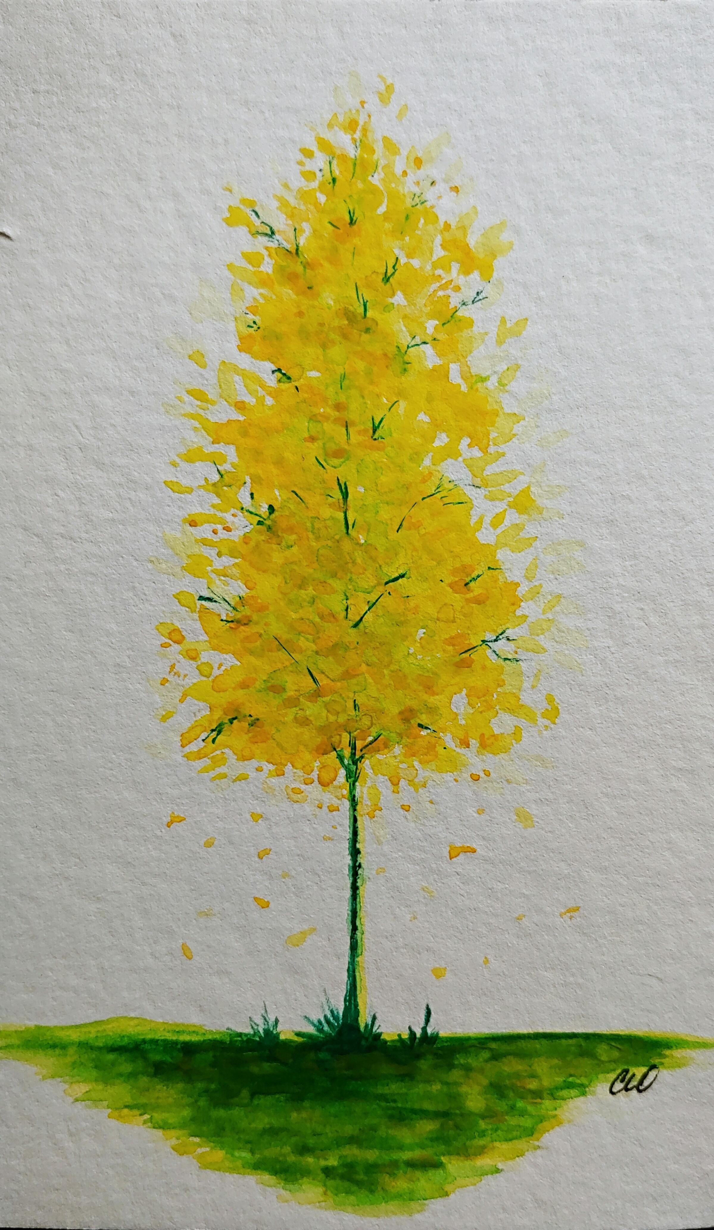 Yellow Watercolor Wallpapers - Top Free Yellow Watercolor Backgrounds ...