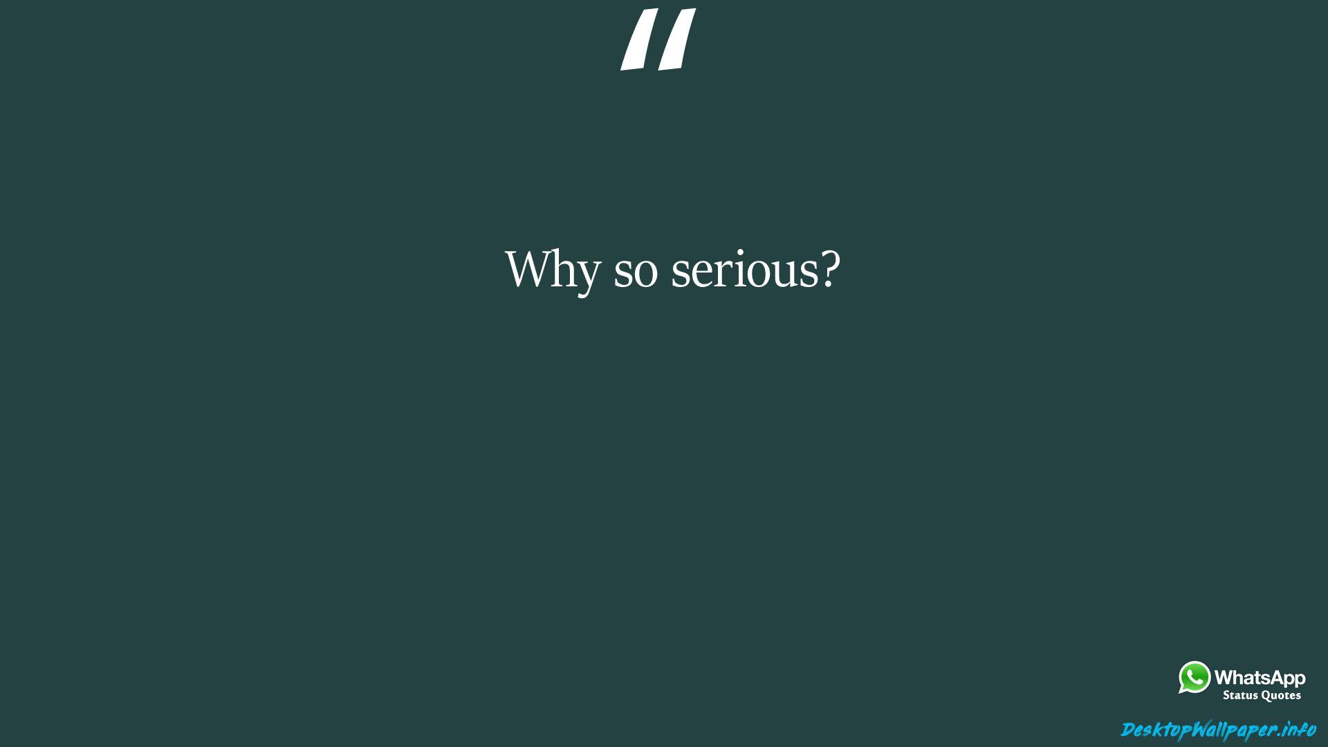 Why so Serious Wallpapers - Top Free Why so Serious Backgrounds ...