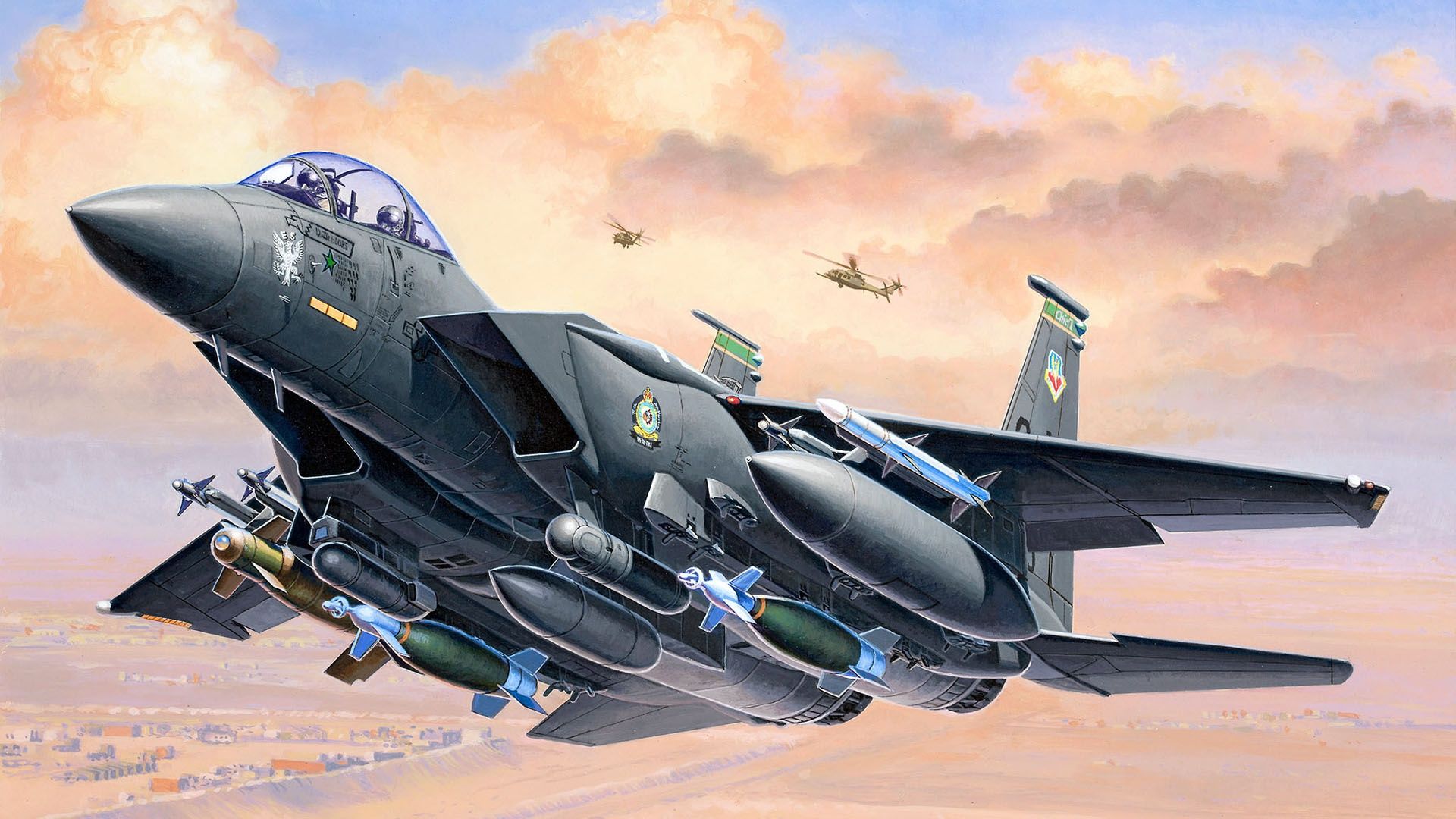 McDonnell Douglas F-15 Eagle Wallpapers - Top Free McDonnell Douglas F ...