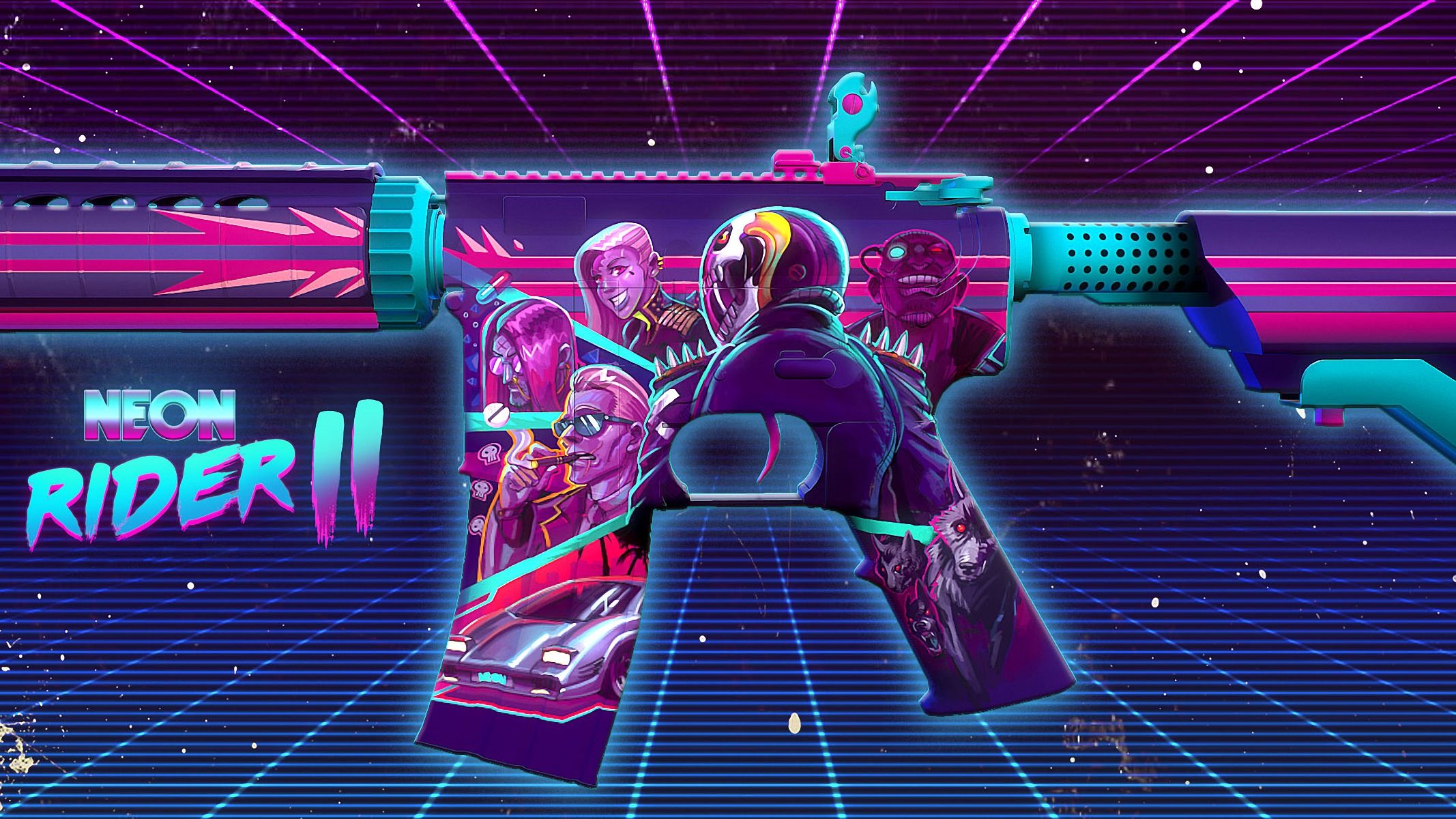 Neon Rider Wallpapers - Top Free Neon Rider Backgrounds - WallpaperAccess