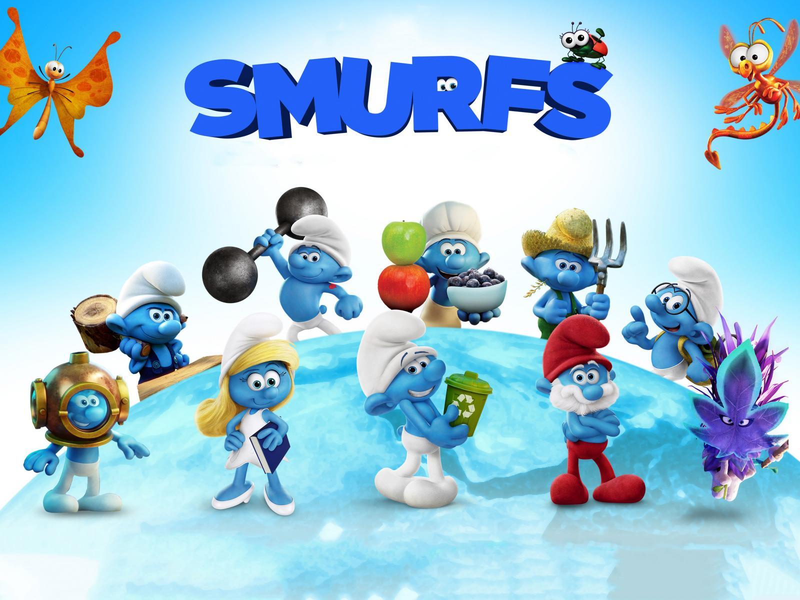 Smurfs Wallpapers - Top Free Smurfs Backgrounds - WallpaperAccess