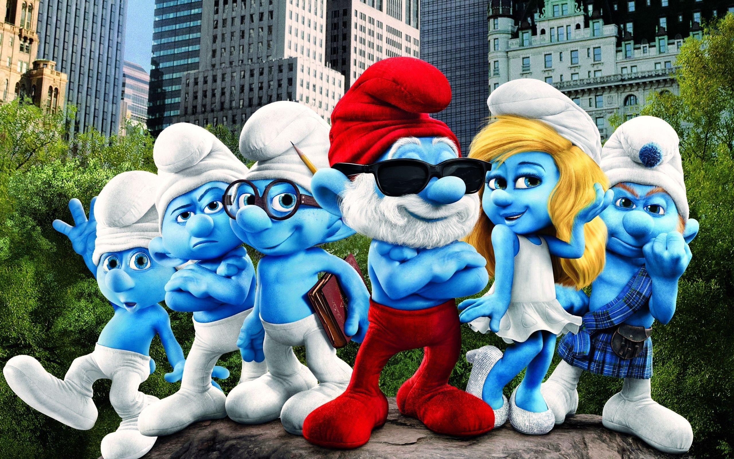 Smurfs Wallpapers - Top Free Smurfs Backgrounds - WallpaperAccess