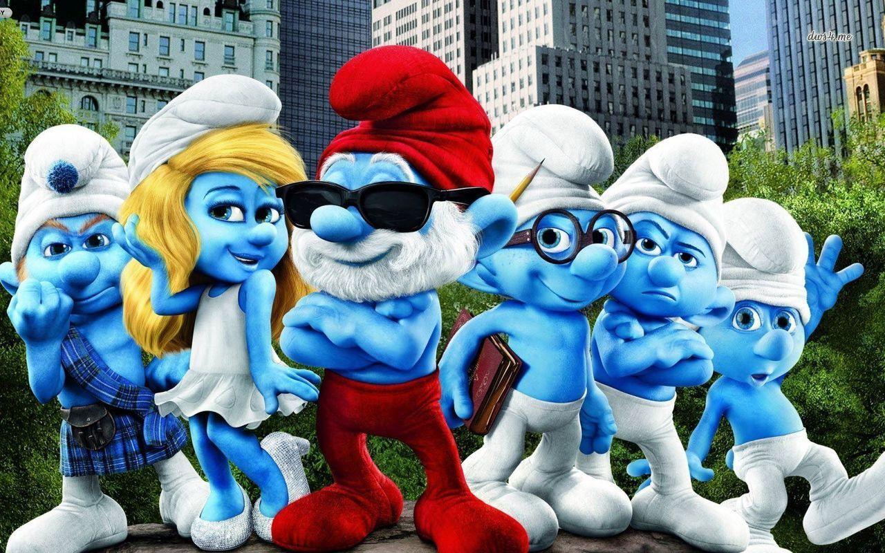 Smurfs Wallpapers - Top Free Smurfs Backgrounds - WallpaperAccess