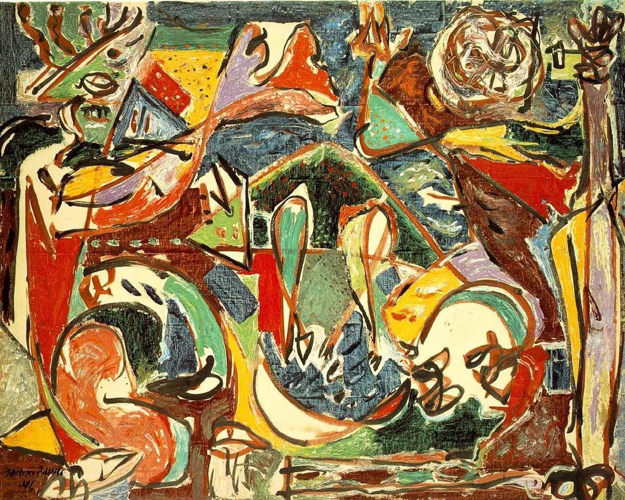 Jackson Pollock Wallpapers - Top Free Jackson Pollock Backgrounds - WallpaperAccess