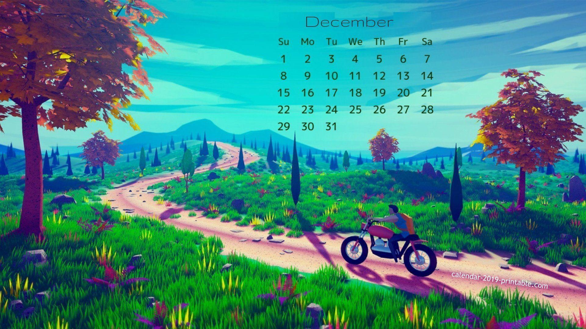 December 2019 Calendar Wallpapers - Top Free December 2019 Calendar ...