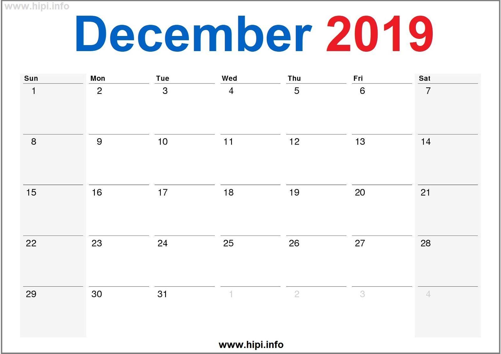 December 2019 Calendar Wallpapers - Top Free December 2019 Calendar ...