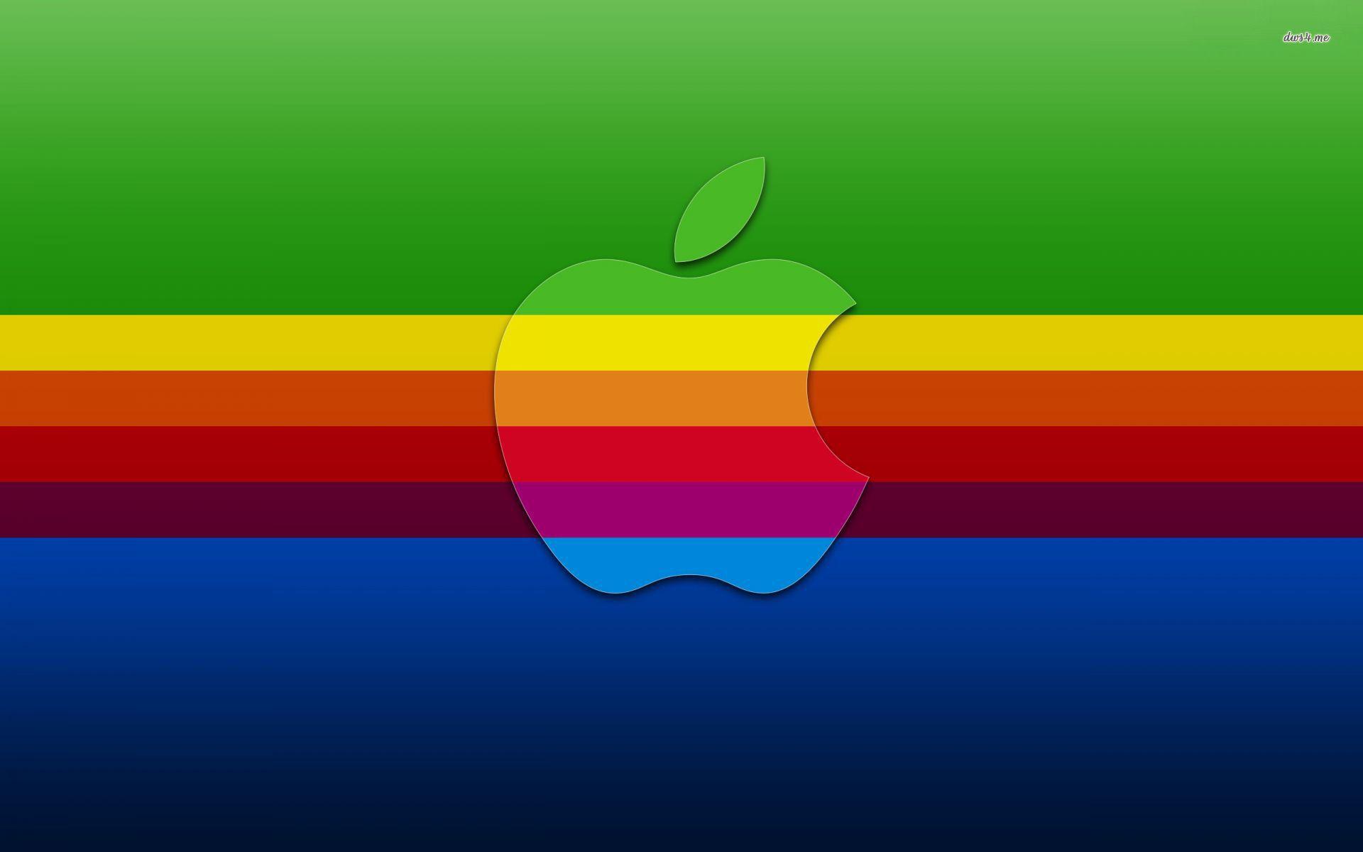 Rainbow Apple Logo Wallpapers - Top Free Rainbow Apple Logo Backgrounds ...