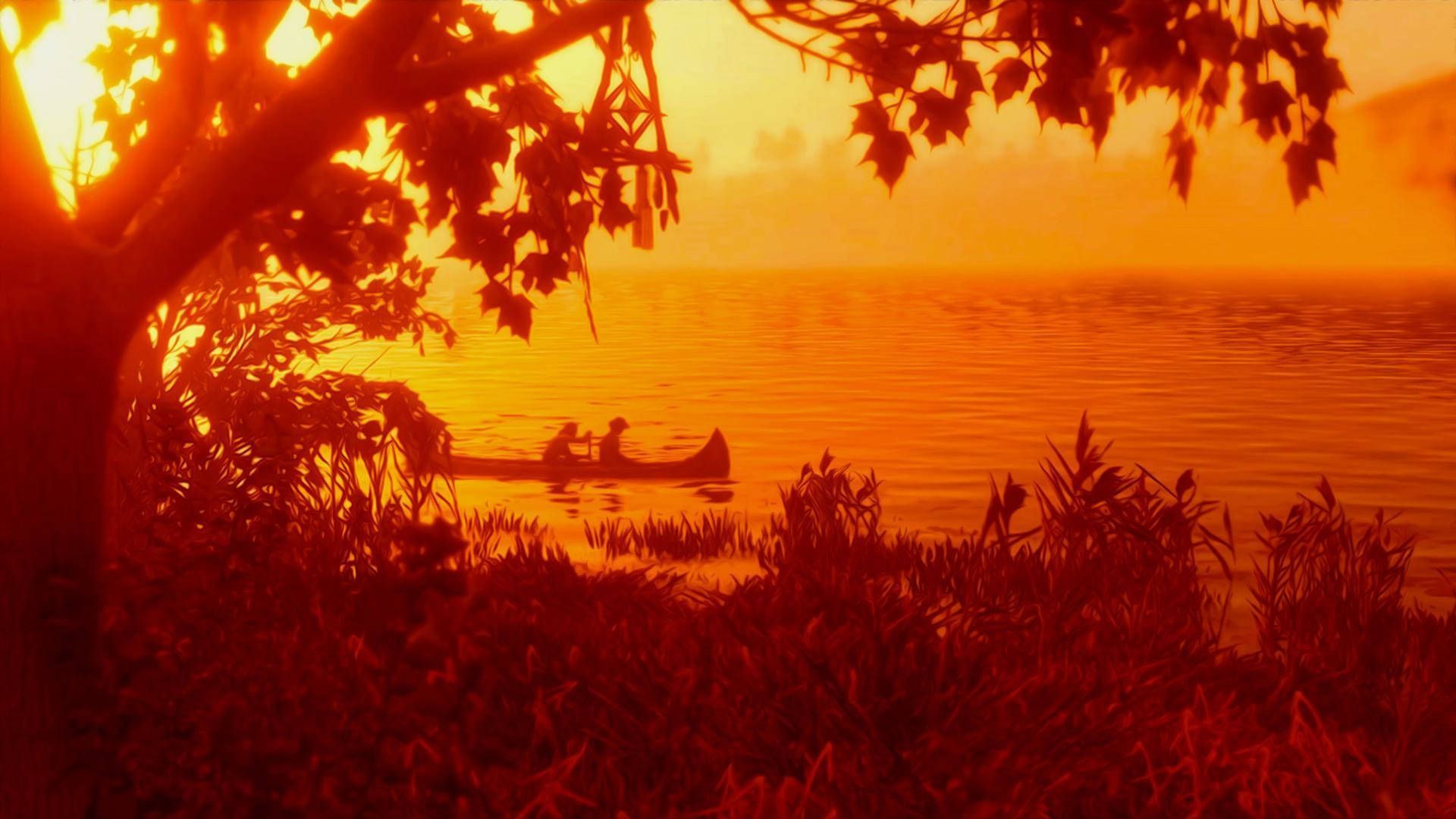 Orange Landscape Wallpapers - Top Free Orange Landscape Backgrounds ...