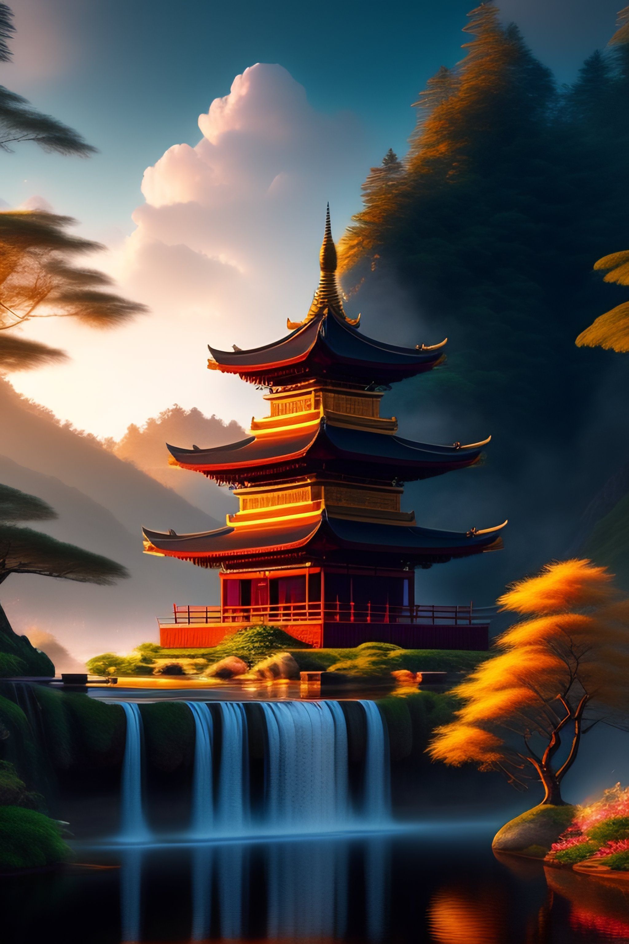Asian Temple Wallpapers - Top Free Asian Temple Backgrounds ...