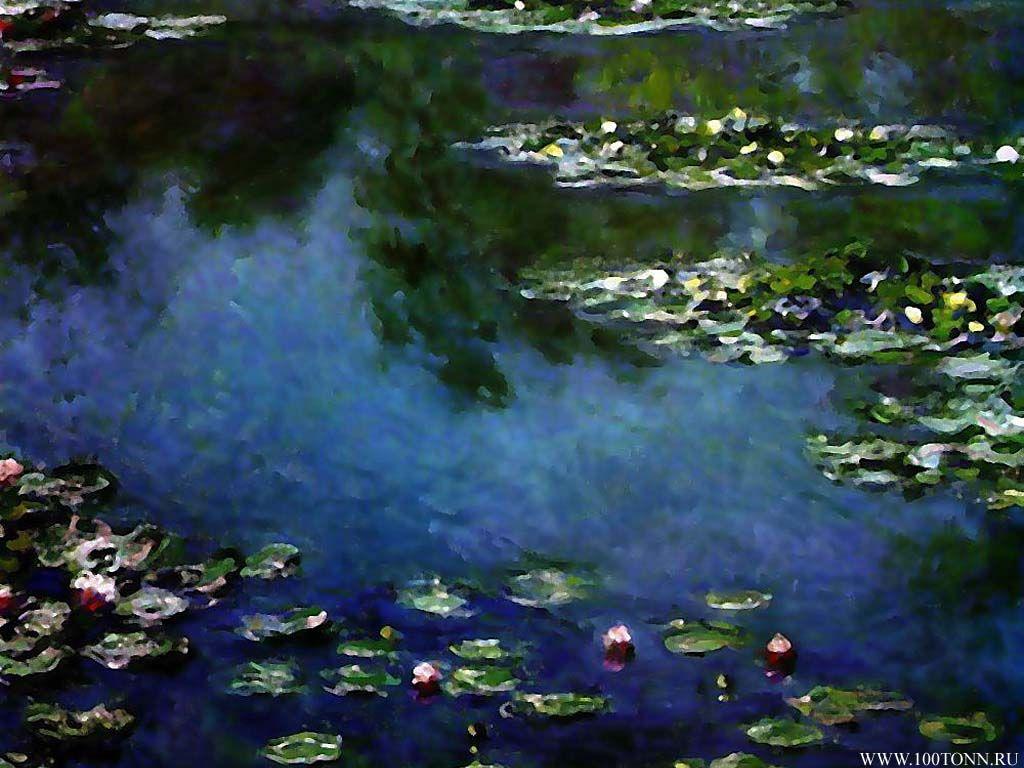 Monet Water Lilies Wallpapers - Top Free Monet Water Lilies Backgrounds ...