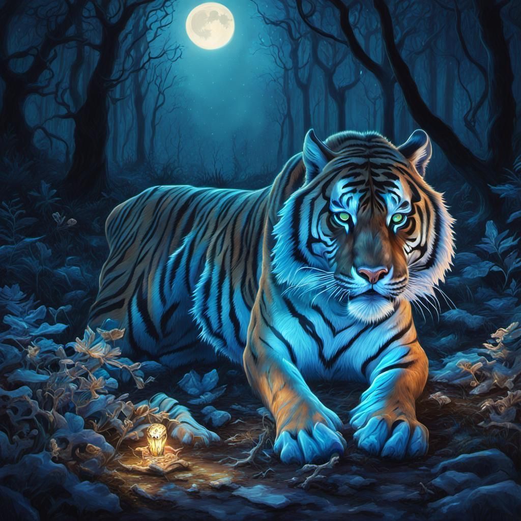 Fantasy Tiger Wallpapers - Top Free Fantasy Tiger Backgrounds - WallpaperAccess