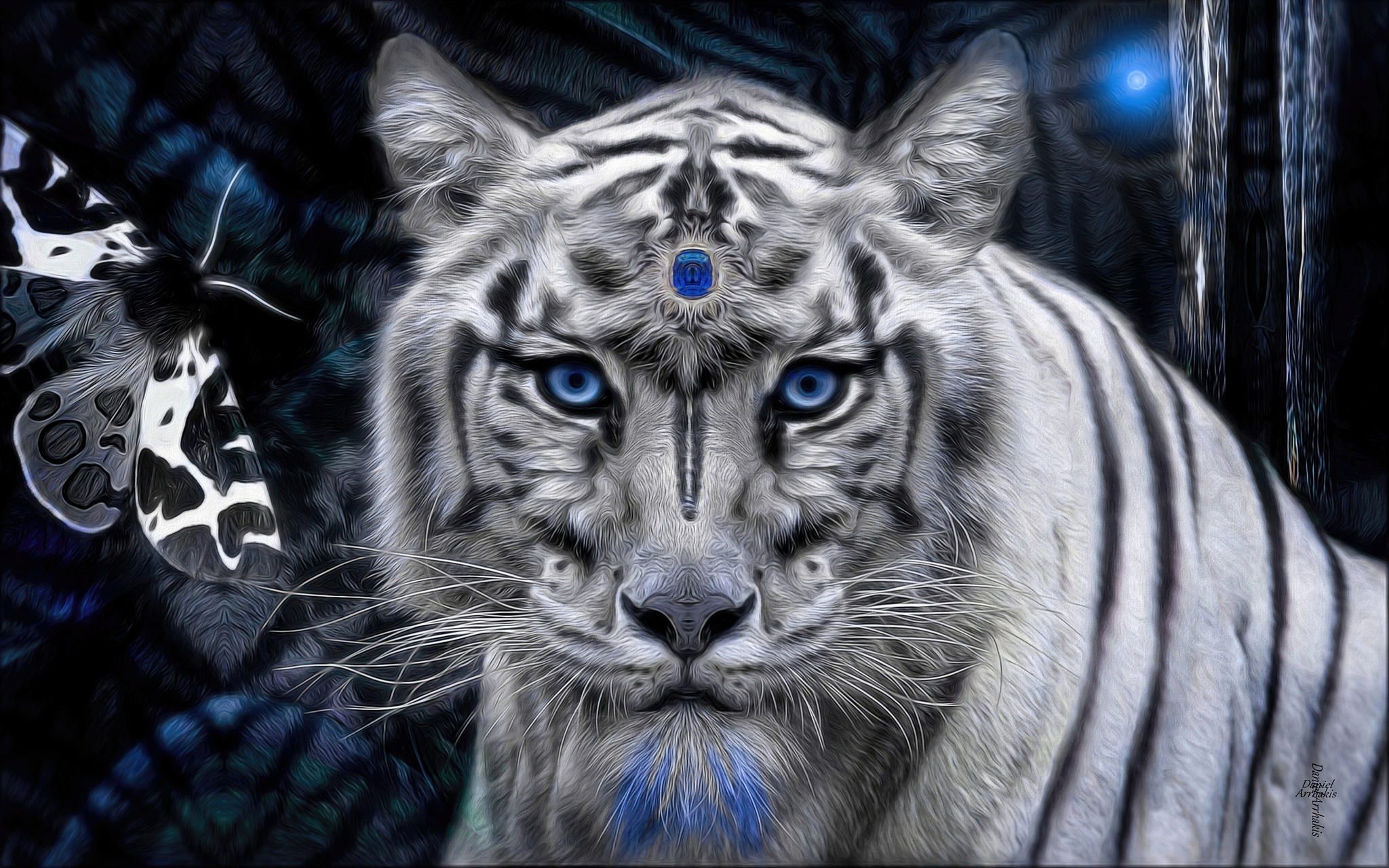 Fantasy Tiger Wallpapers - Top Free Fantasy Tiger Backgrounds ...