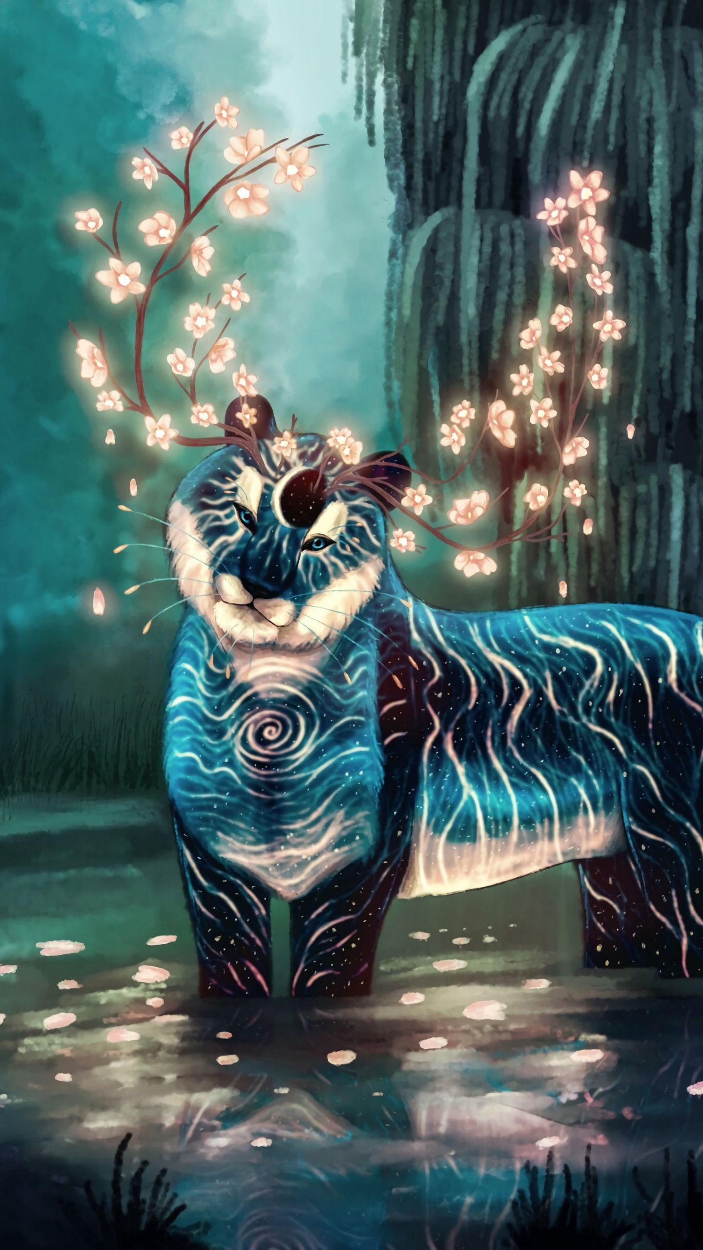 Fantasy Tiger Wallpapers - Top Free Fantasy Tiger Backgrounds ...