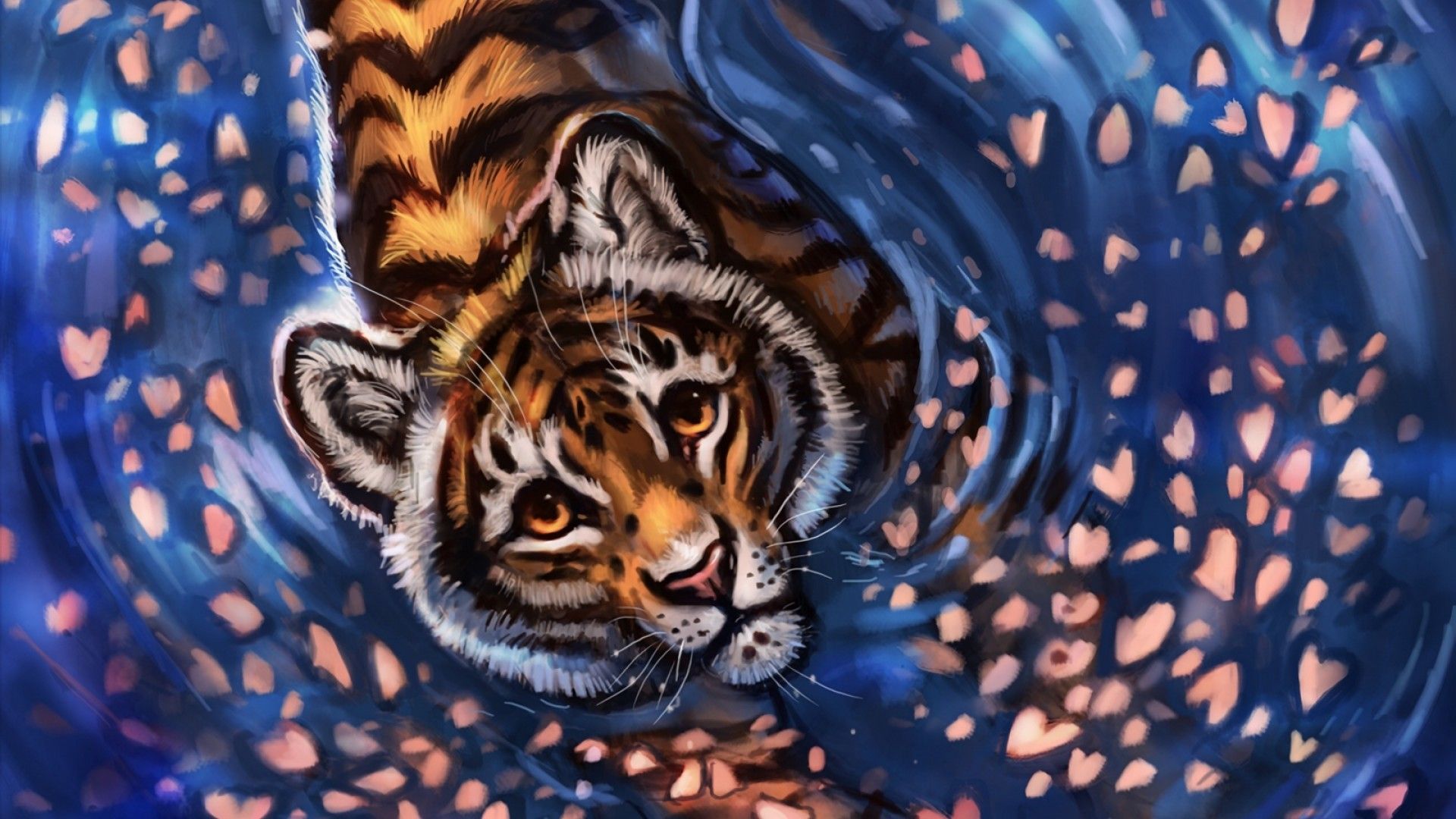 Fantasy Tiger Wallpapers - Top Free Fantasy Tiger Backgrounds ...
