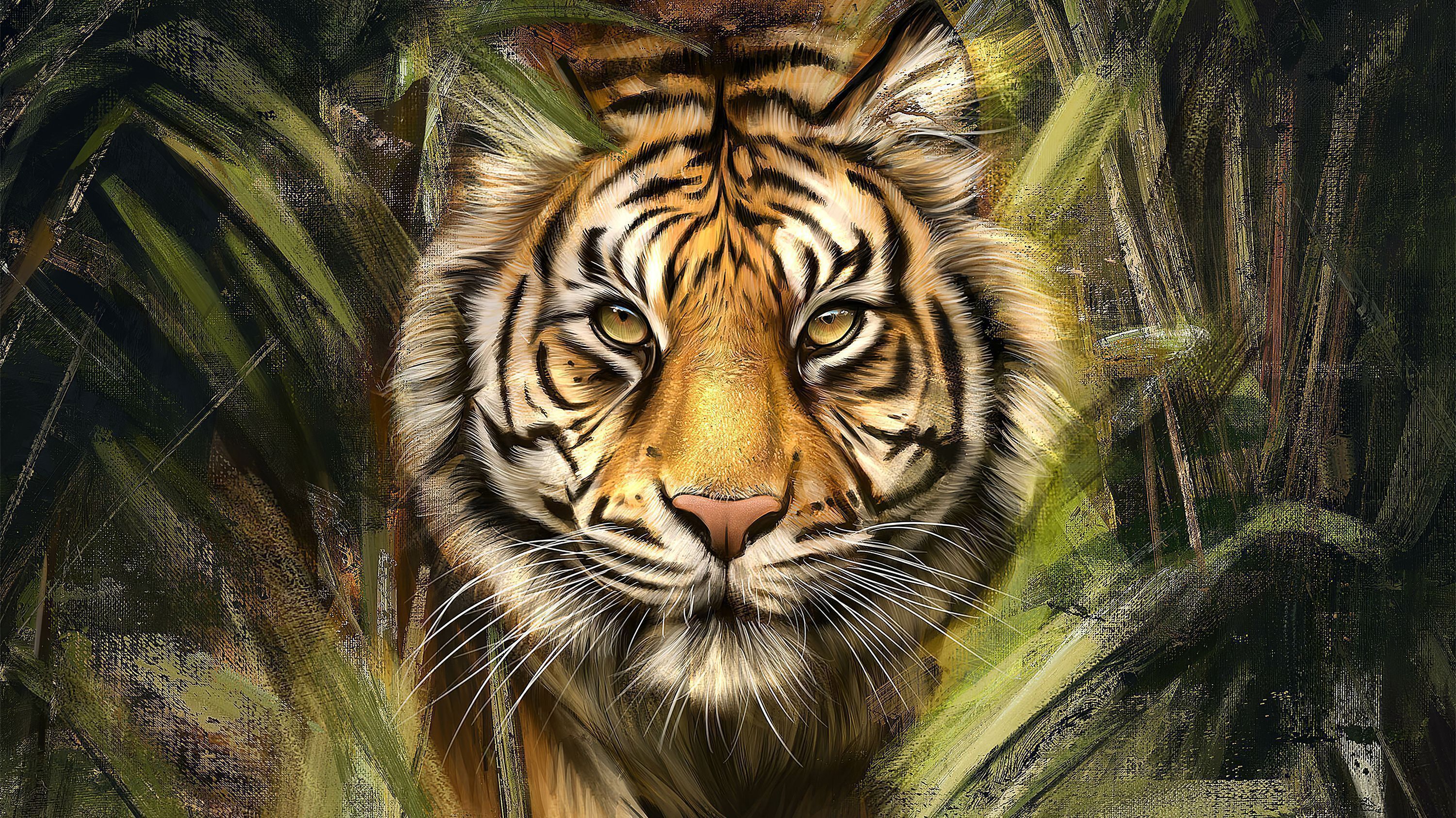 Fantasy Tiger Wallpapers - Top Free Fantasy Tiger Backgrounds ...