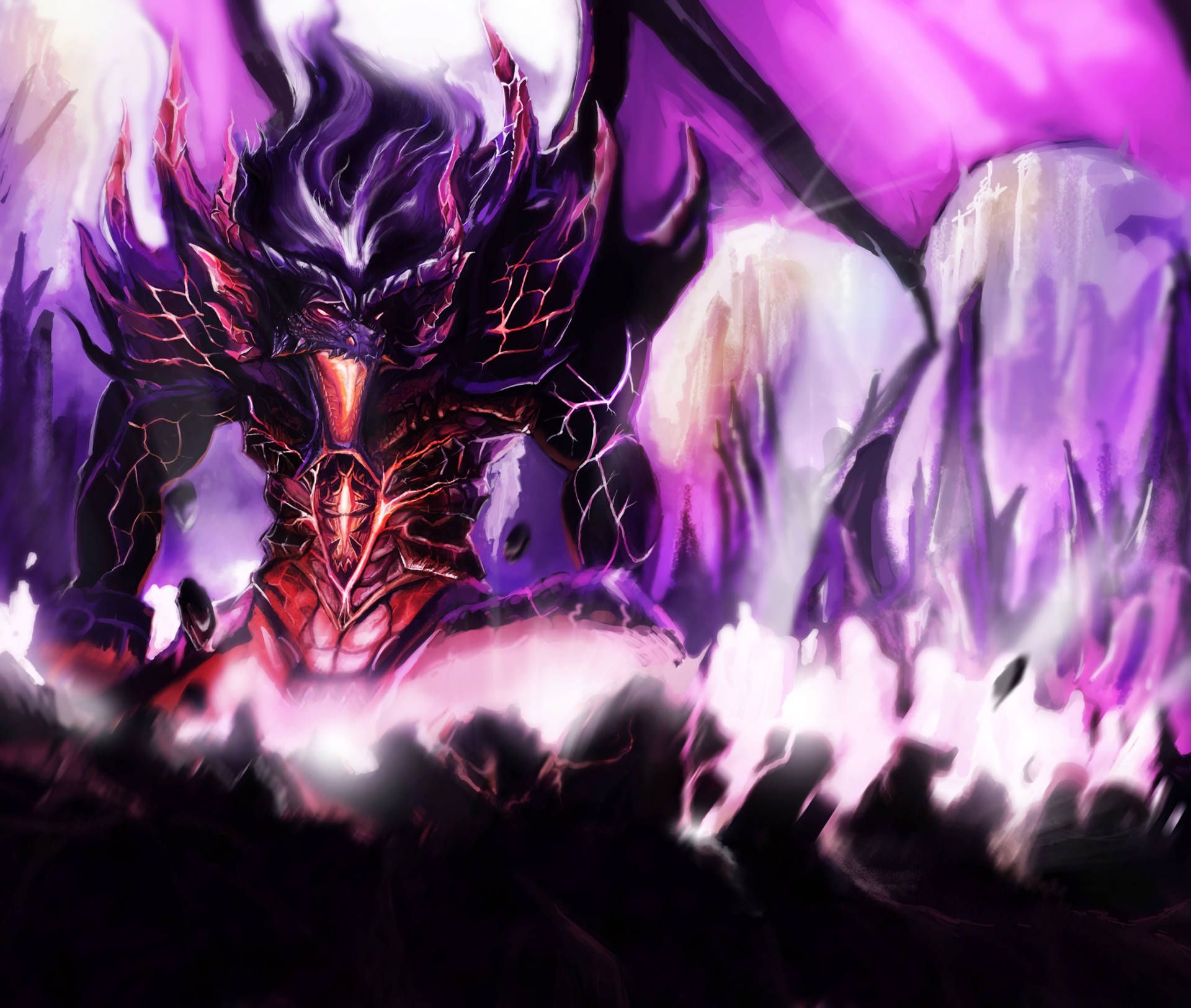 Purple Demon Wallpapers - Top Free Purple Demon Backgrounds ...