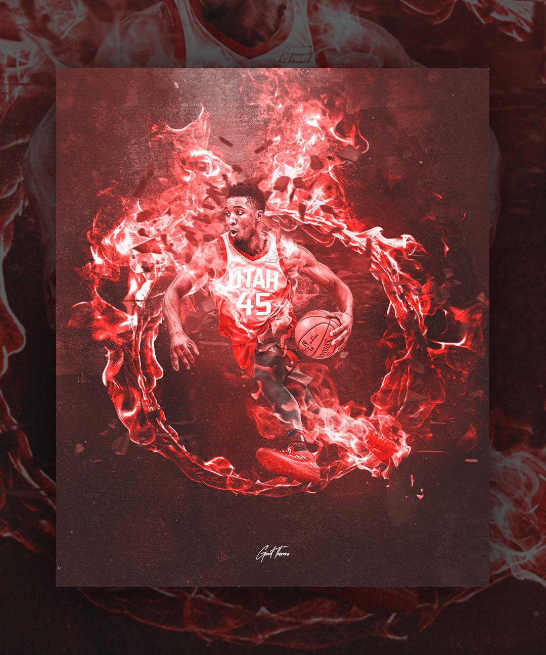 Donovan Mitchell Wallpapers - Top Free Donovan Mitchell Backgrounds ...