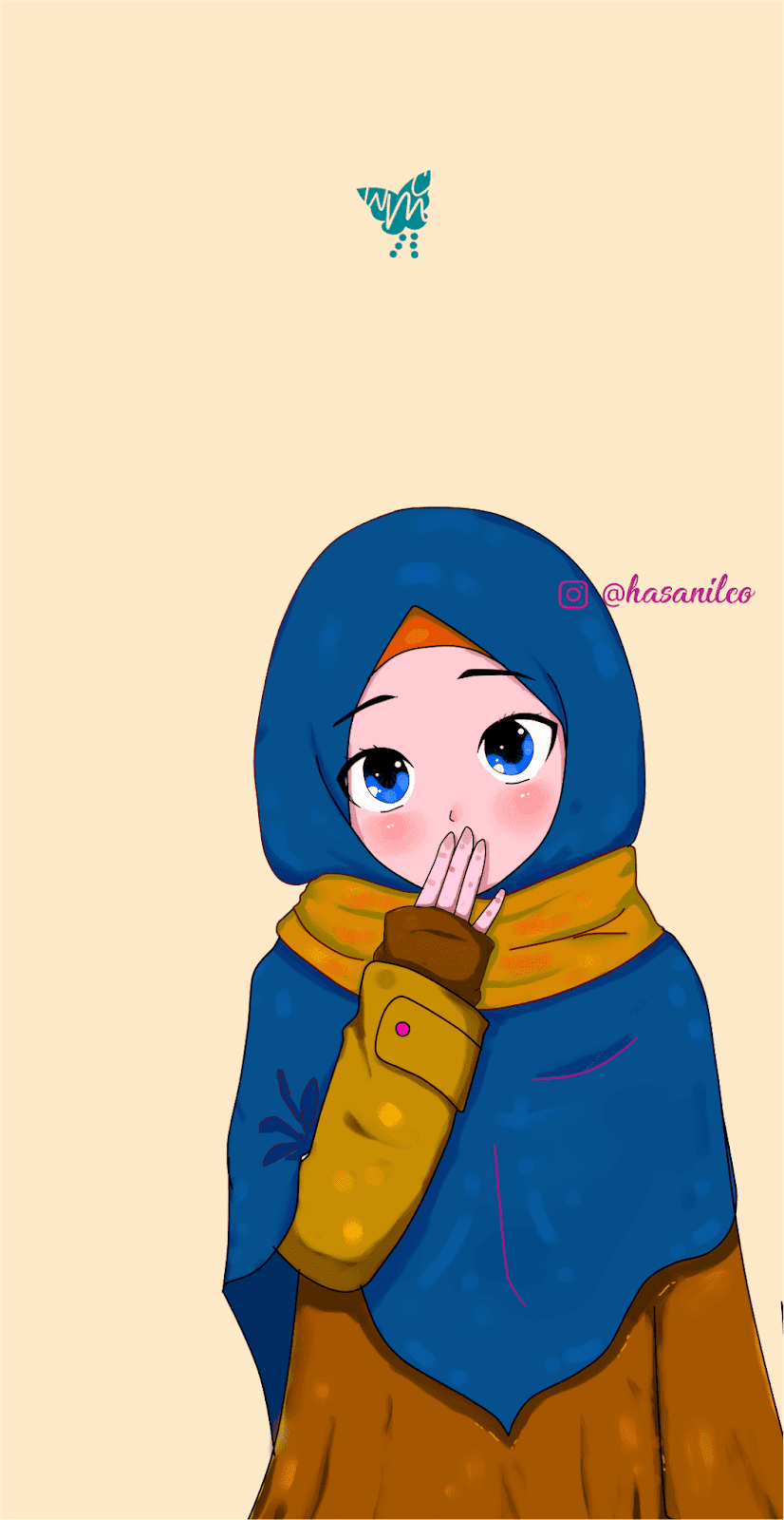 Muslimah Cartoon Wallpapers - Top Free Muslimah Cartoon Backgrounds ...