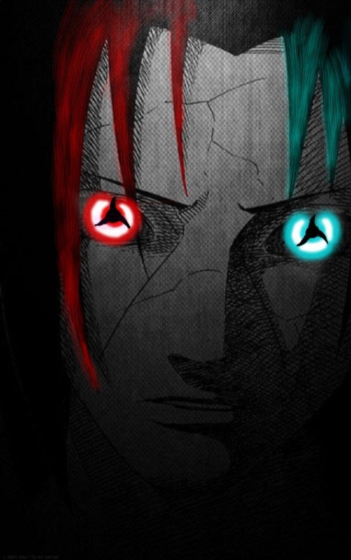 Blue Sharingan Wallpapers - Top Free Blue Sharingan Backgrounds - WallpaperAccess