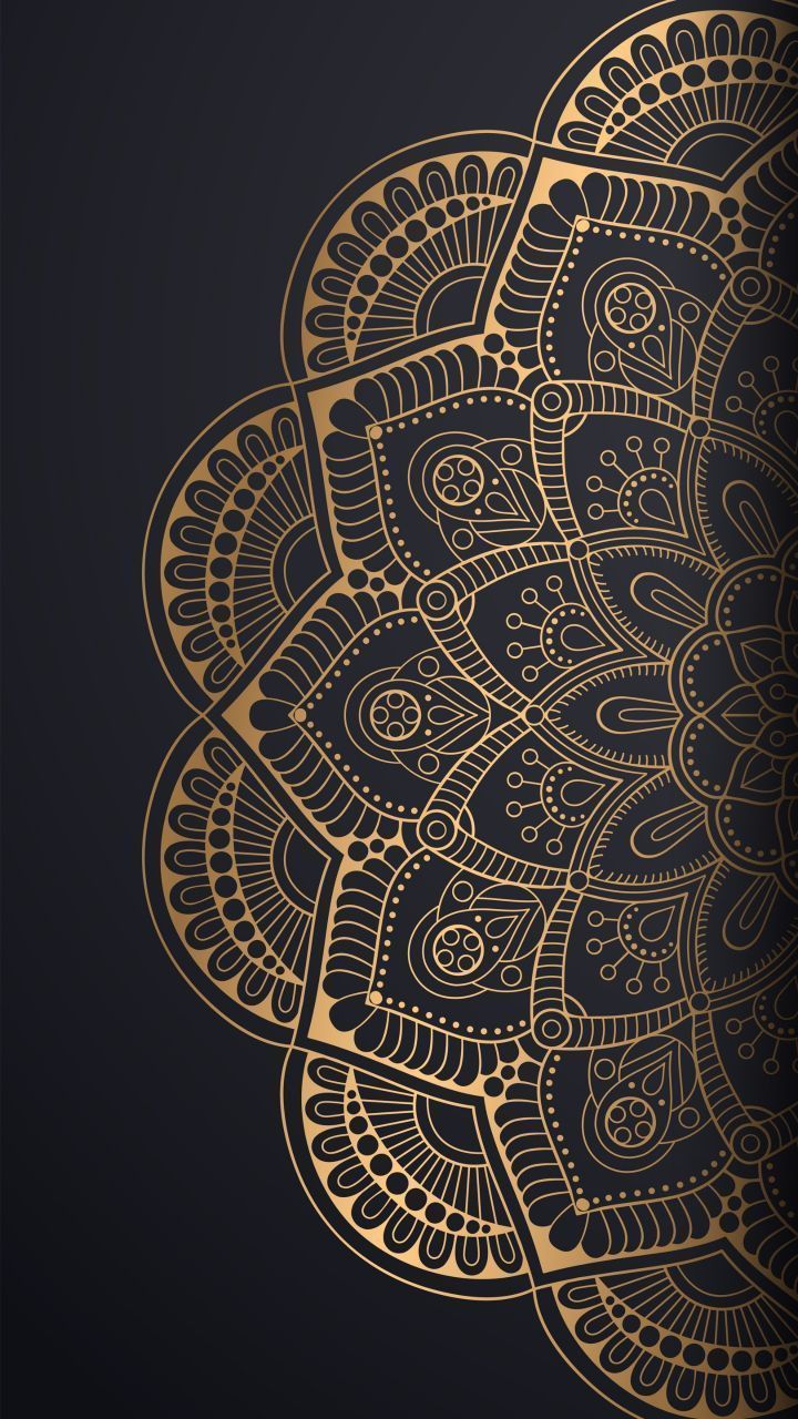 Golden Mandala Wallpapers - Top Free Golden Mandala Backgrounds ...