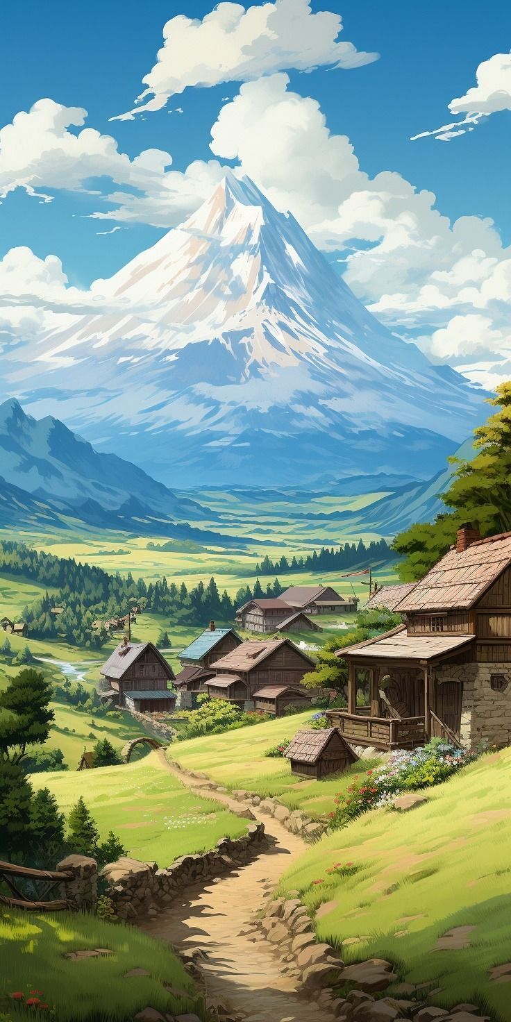 Village Scenery Wallpapers - Top Free Village Scenery Backgrounds ...