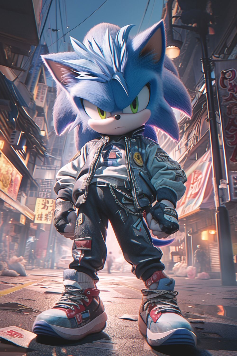 Anime Sonic Wallpapers - Top Free Anime Sonic Backgrounds - WallpaperAccess