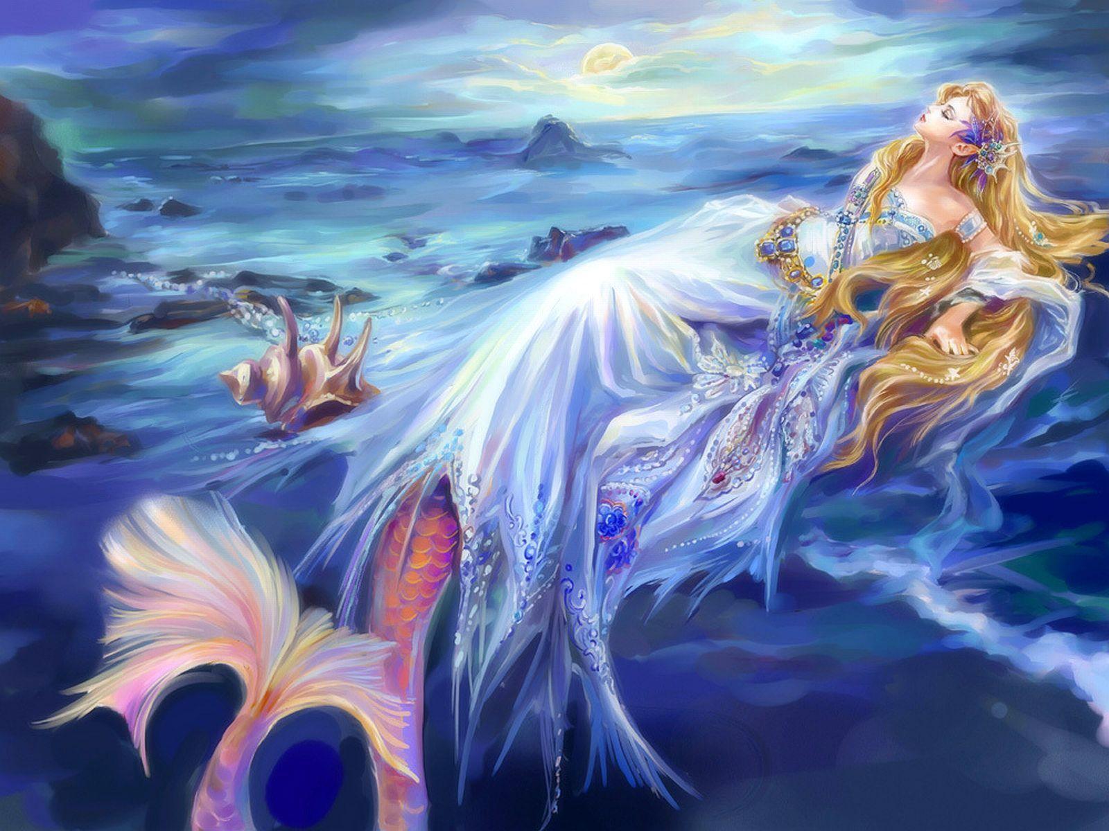 HD Mermaid Wallpapers - Top Free HD Mermaid Backgrounds - WallpaperAccess