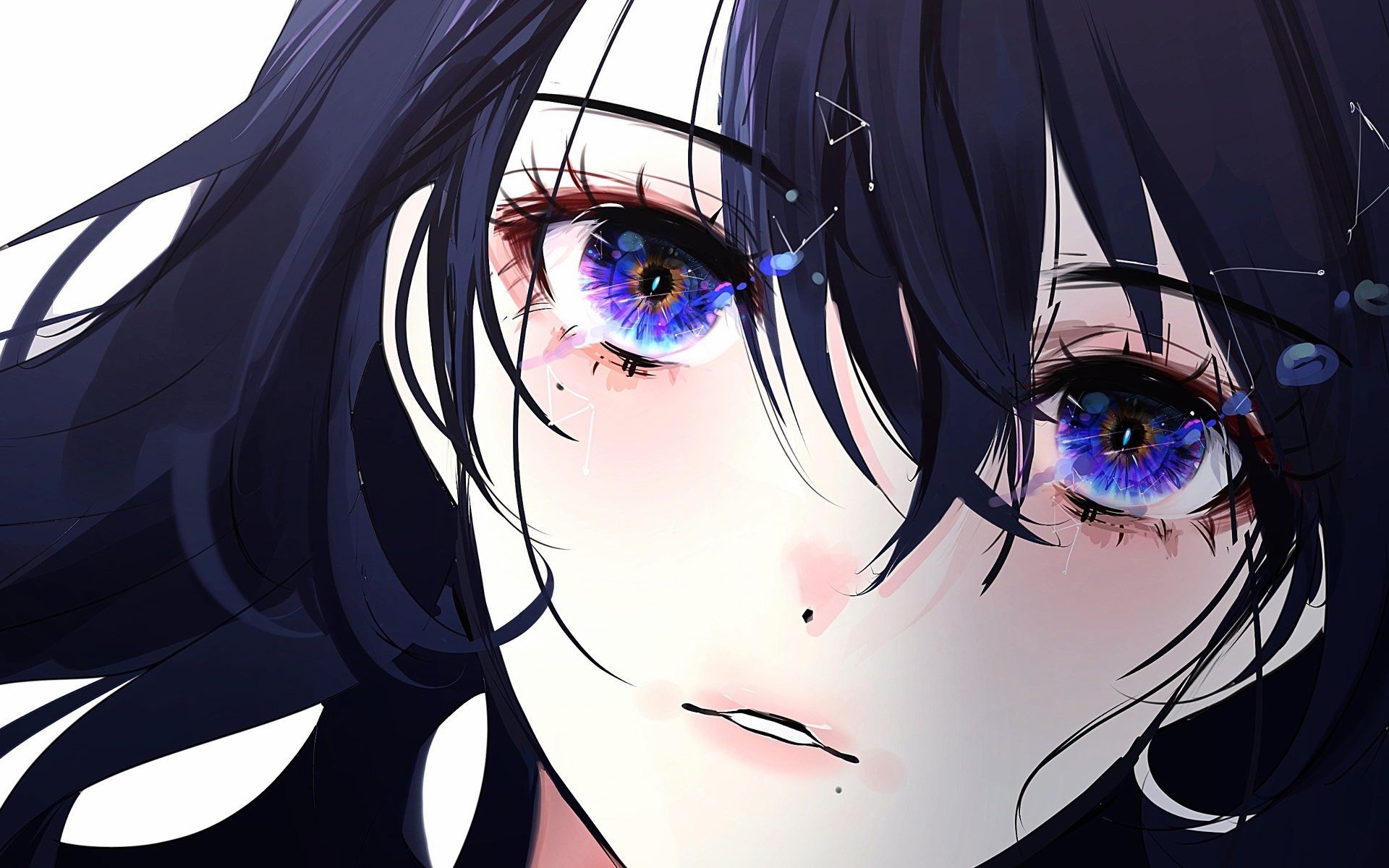 Anime Purple Eyes Wallpapers - Top Free Anime Purple Eyes Backgrounds ...